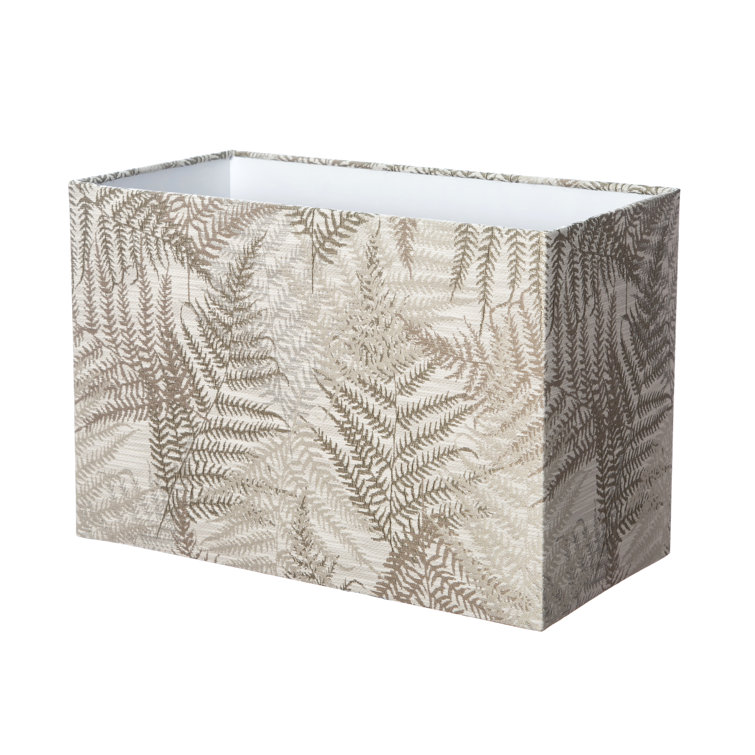 Bay Isle Home Andalusia 20cm H Cotton Rectangle Lamp Shade Screw On